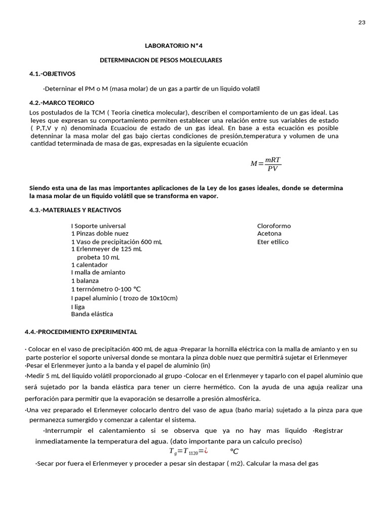 Guía N3 Química General | PDF | Gases | Fenomeno fisico