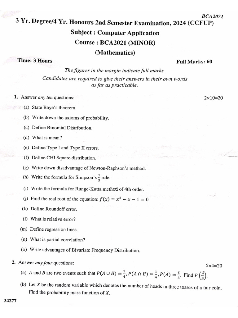 Math 2024 | PDF