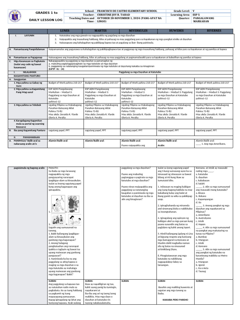 Q2 - Esp 5 - Week4 | PDF
