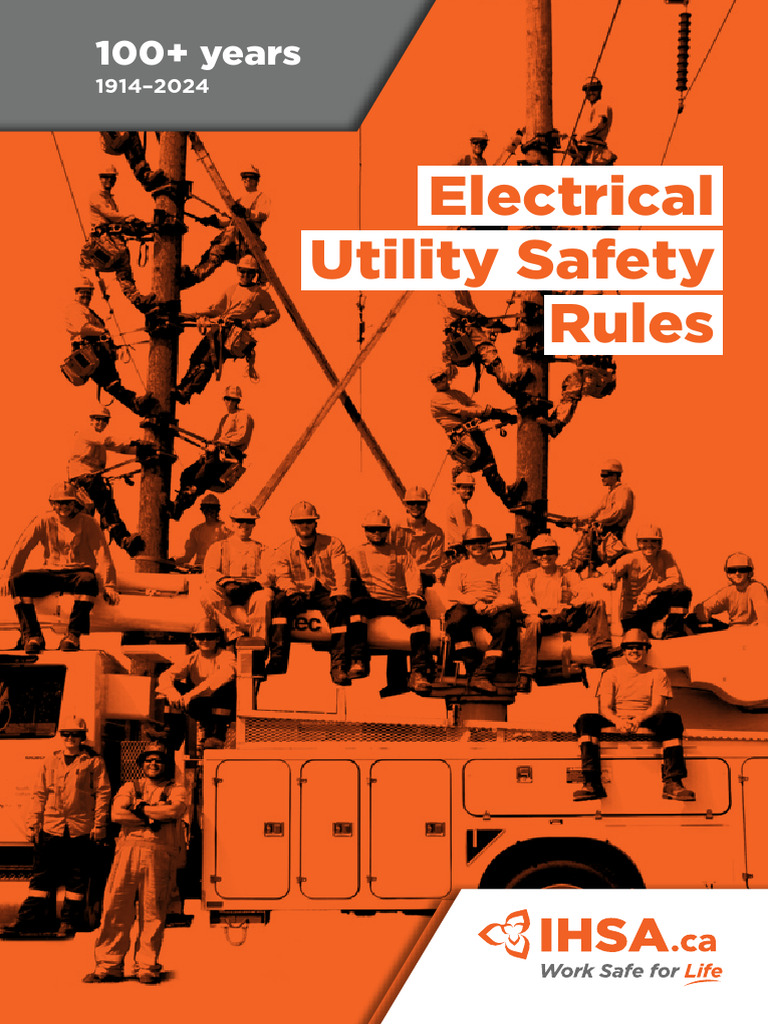 Electrical Utility Safety Rules 2024 | PDF | Occupational Safety And ...