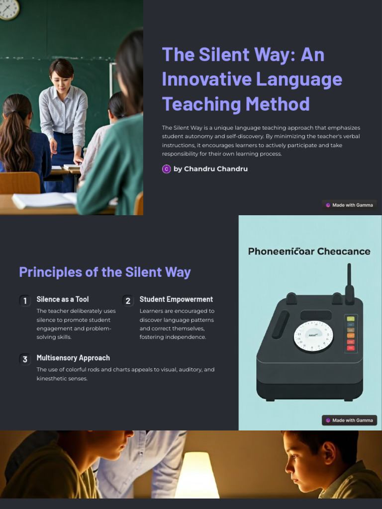 The Silent Way An Innovative Language Teaching Method | PDF | Learning ...