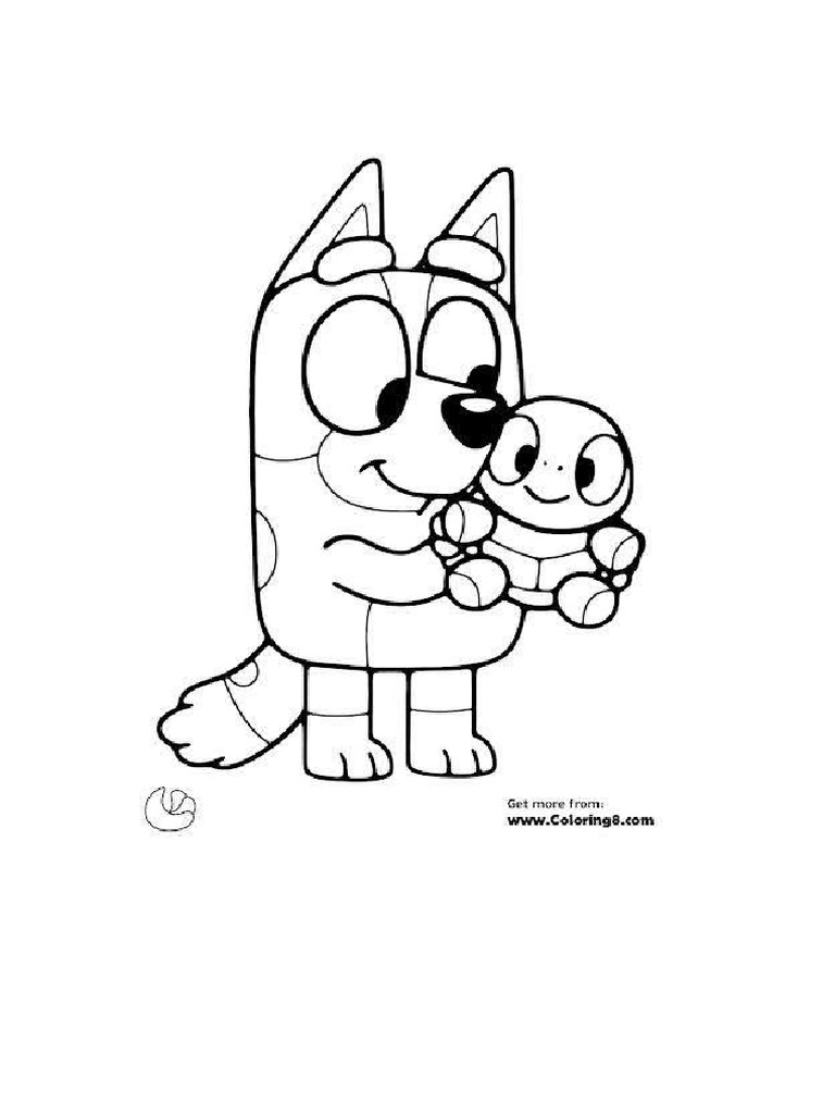 Dibujo Animado para Pintar | PDF