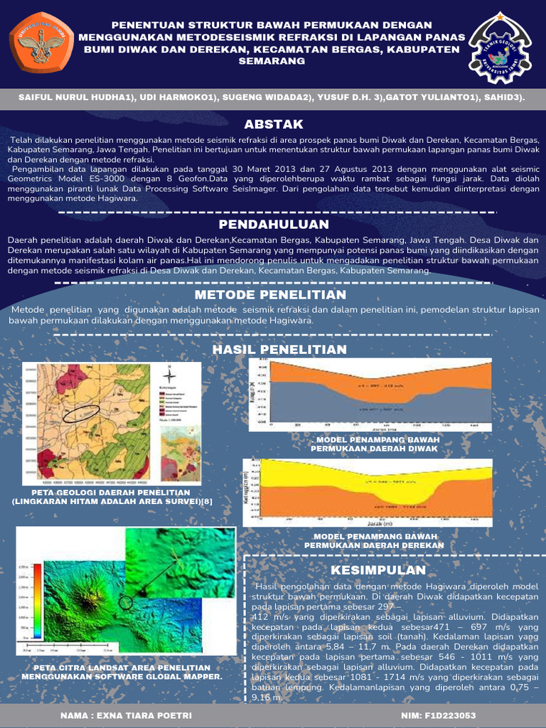 Poster Metode Seismik | PDF