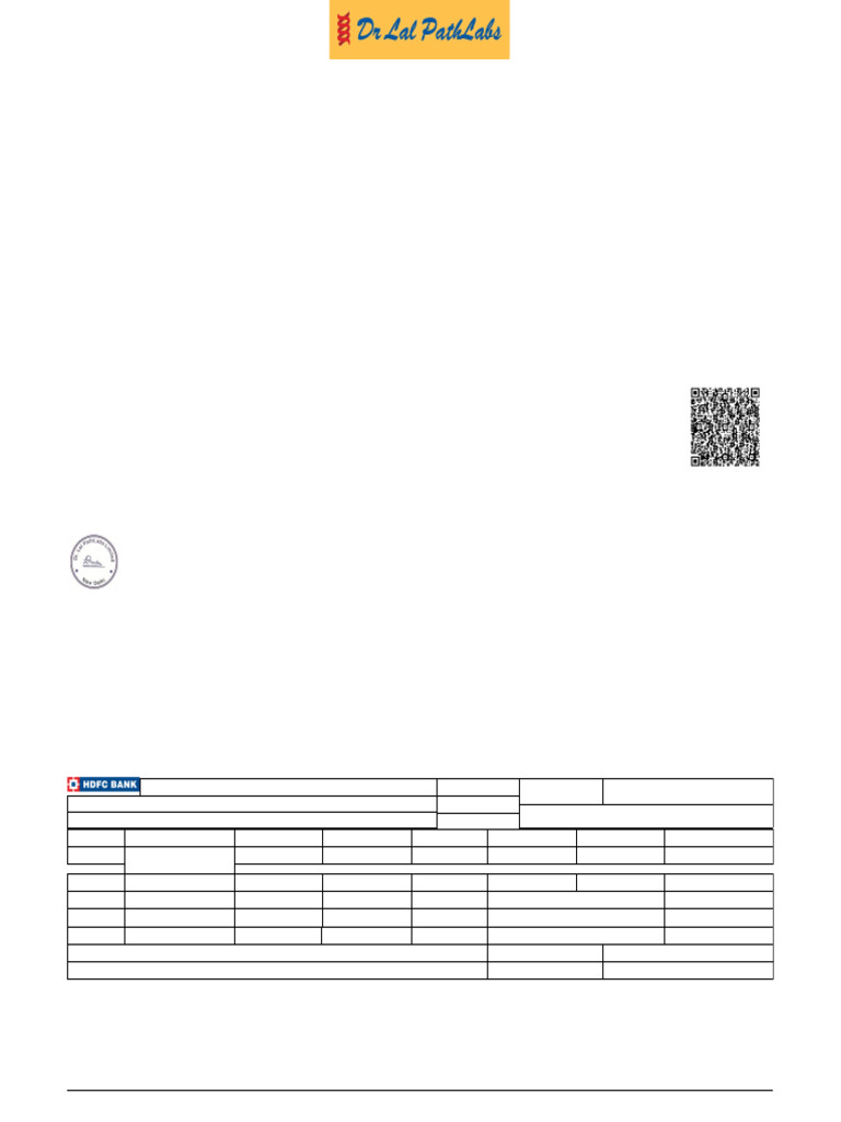 Dr. Lal PathLabs Invoice Summary | PDF | Luteinizing Hormone | Medical ...