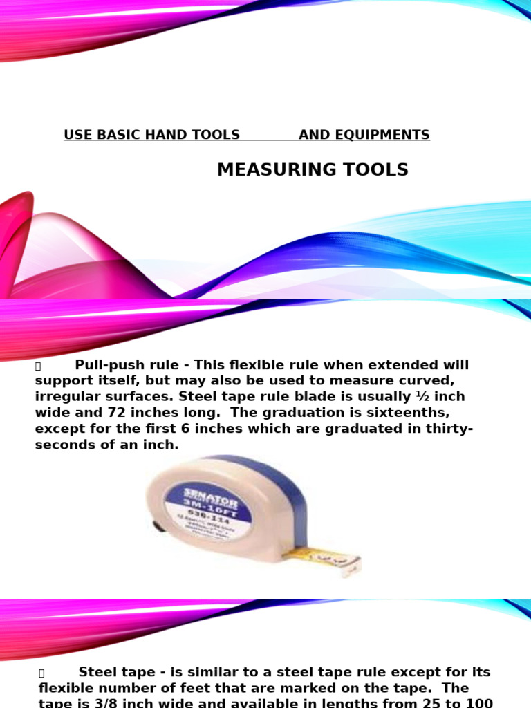 Smaw Tools and Equipment | PDF | Screw | Subtraction