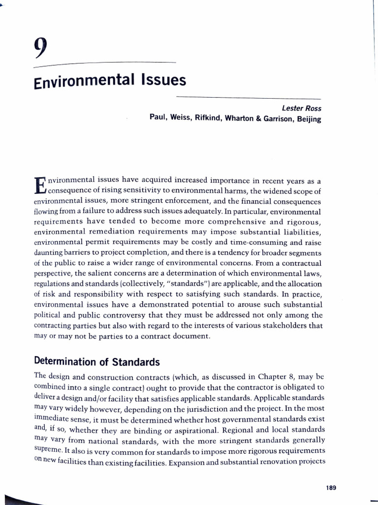 Chap 9 - Environmental Issues | PDF