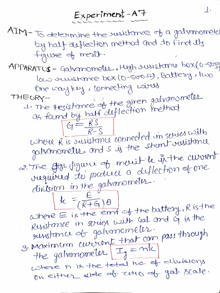 A7-Half Deflection Method | PDF