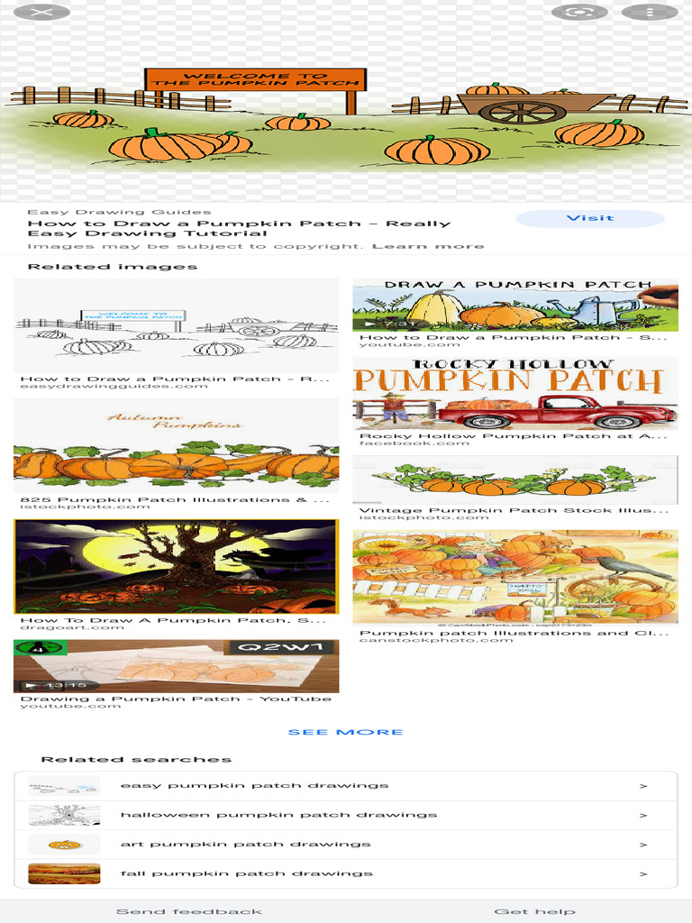 Pumpkin Patch Kids Drawing - Google Search | PDF
