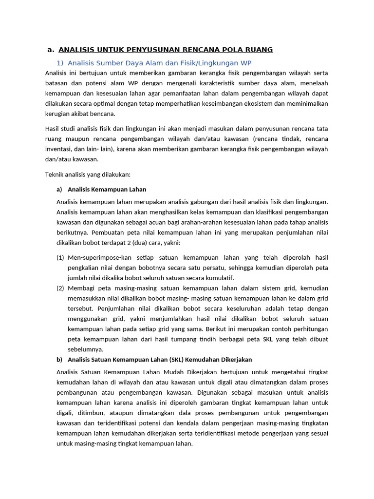 5 - Pendekatan Dalam Penyusunan RDTR - v10 | PDF