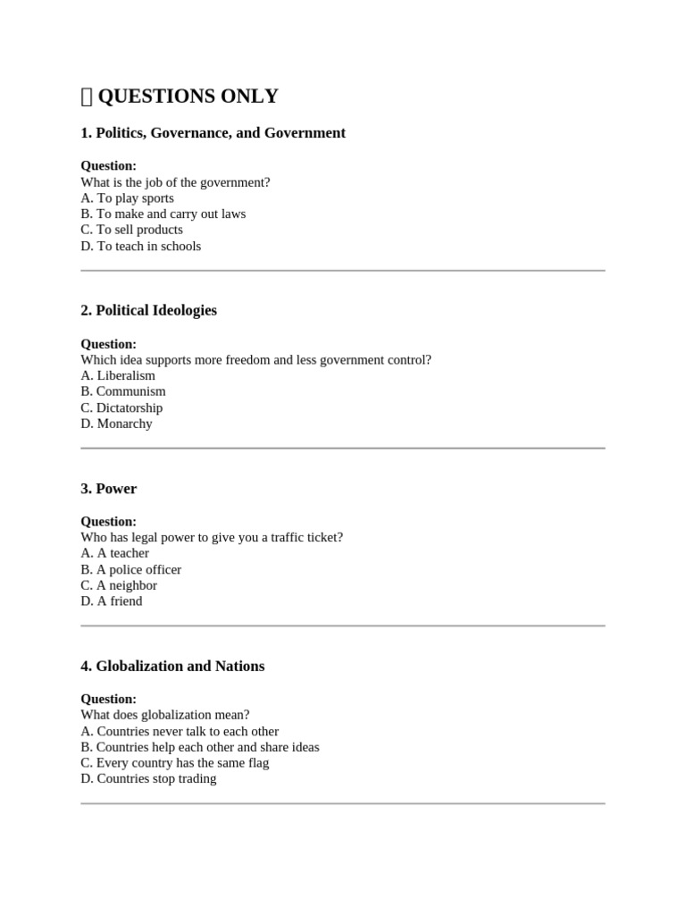 Ptest in Polgov | PDF