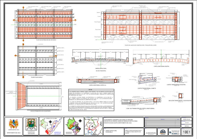 Diseño Estructura - Placa Huella-Estructural | PDF | Ingeniería estructural