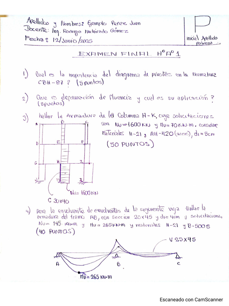 Examen Final HA1 1 - 2025 | PDF