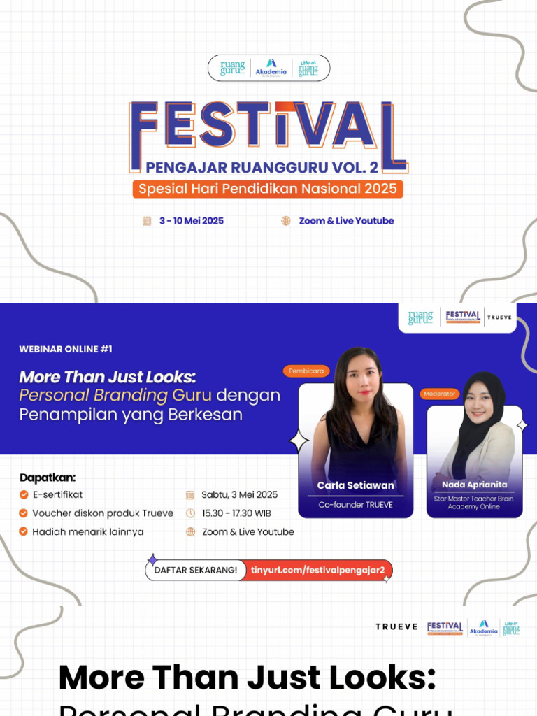 Webinar #1 FPR 2025 - Personal Branding Guru Dengan Penampilan Berkesan | PDF