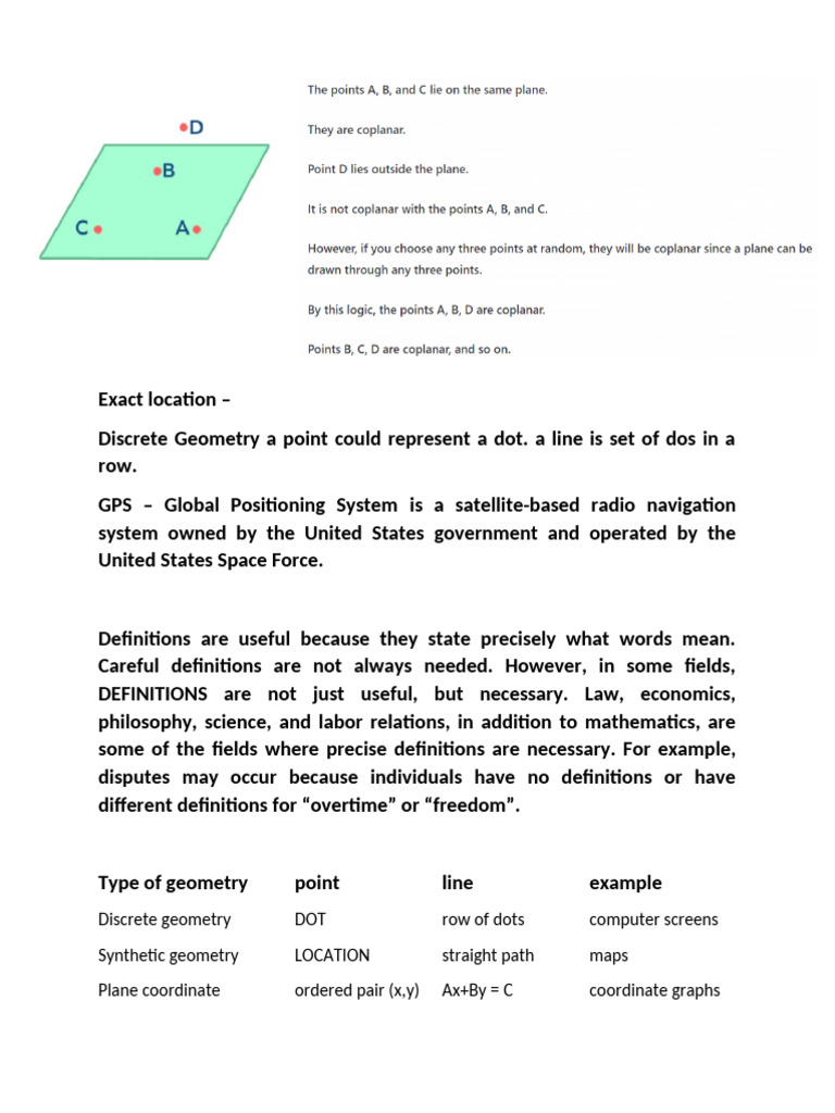 Understanding Discrete Geometry Basics | PDF
