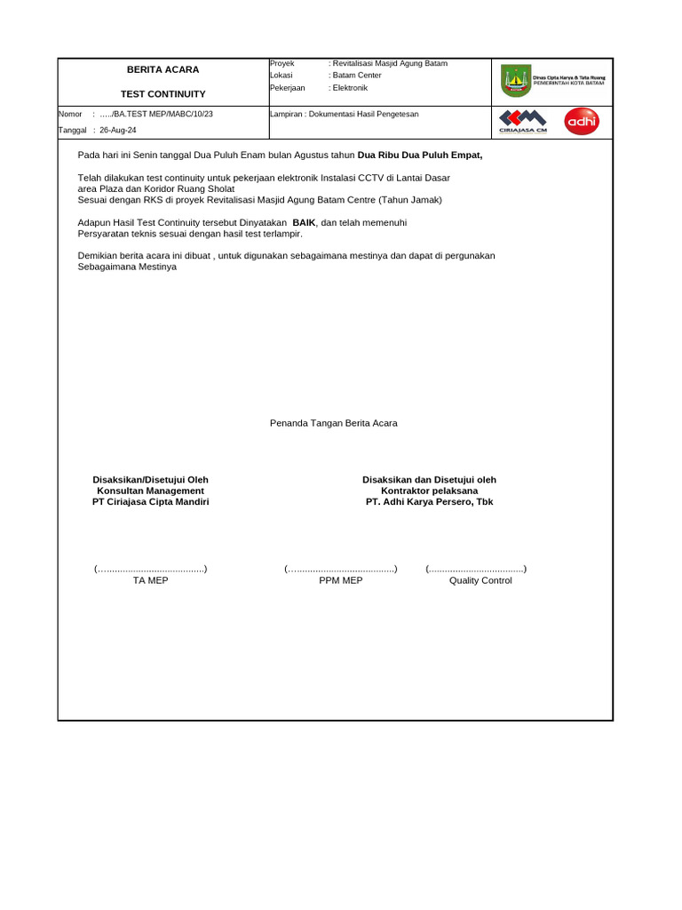 Ba Tes Continuity 2024 A4 Submit | PDF