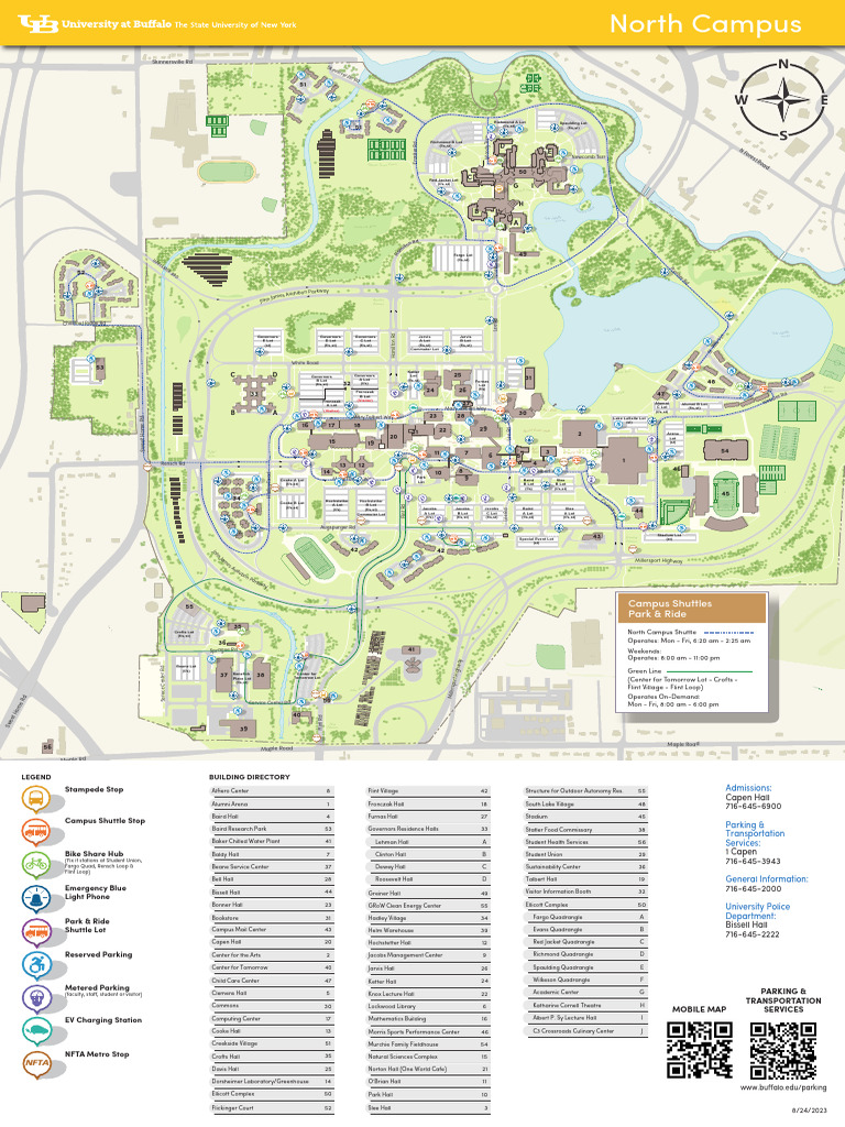 UNT Campus Parking Map Guide | PDF