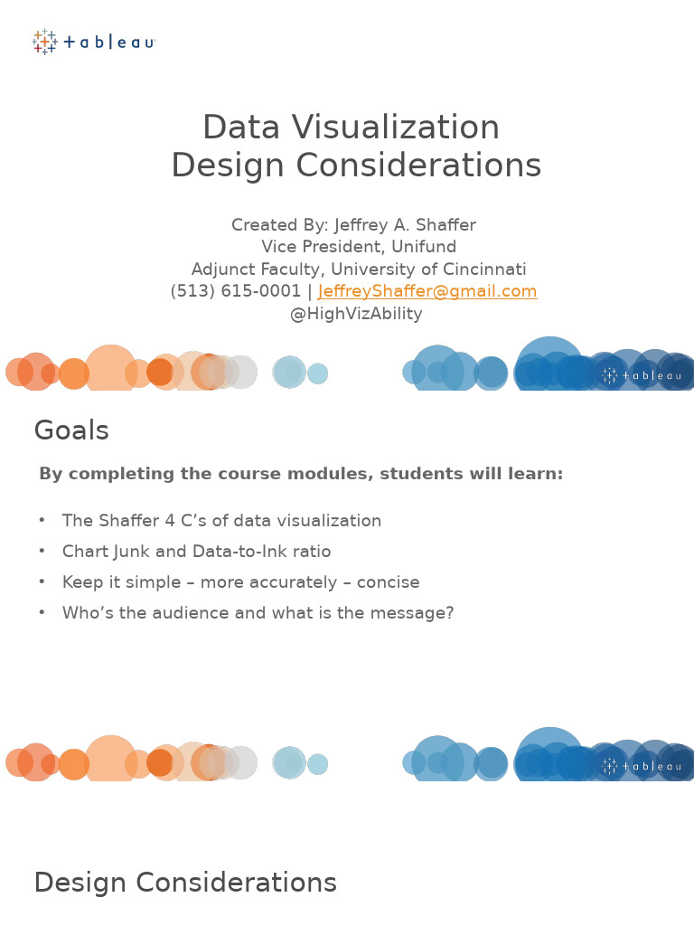 4.3 Presentation_Class Data Visualization Design Considerations | PDF ...