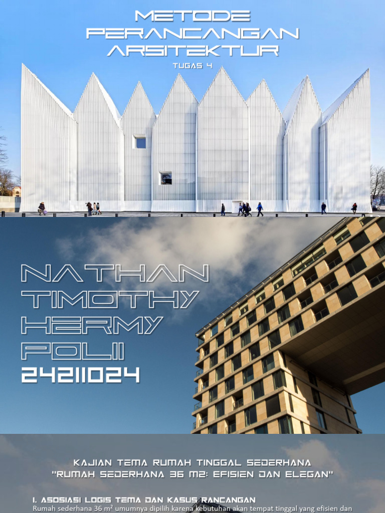 Metode Perancangan Arsitektur - Nathan Polii | PDF