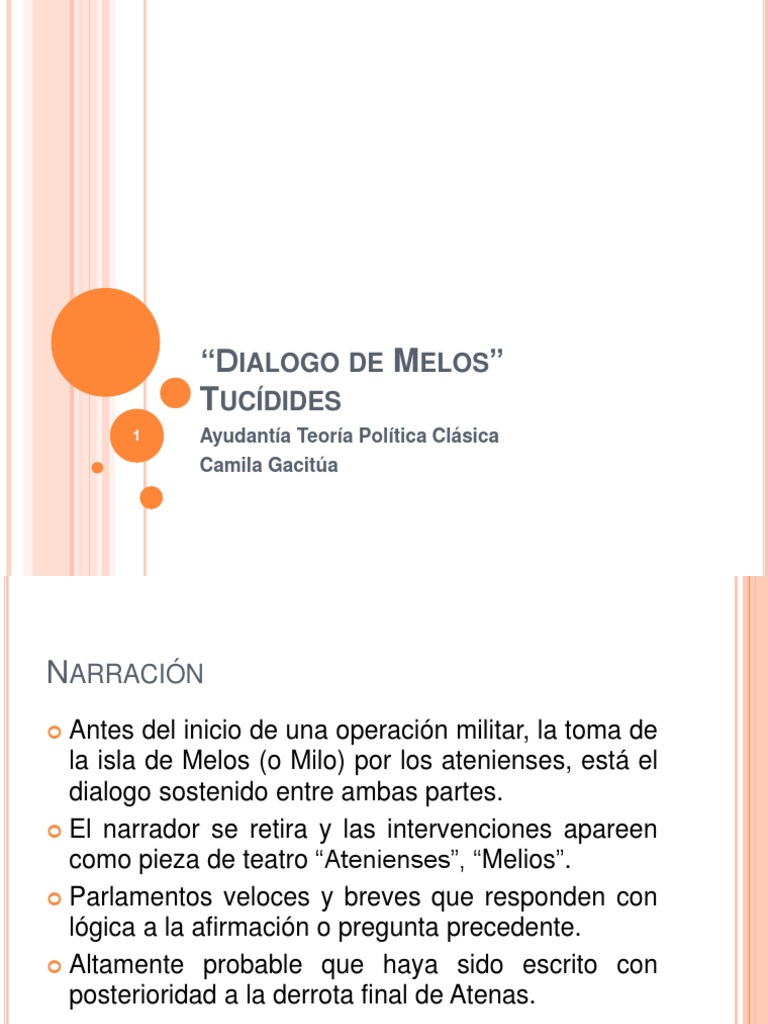 Dialogo de Melos | PDF | Esparta | Atenas