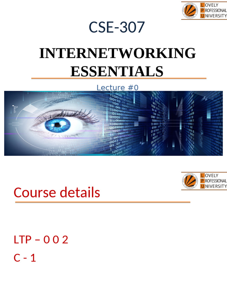 Internetworking Essentials Course Overview | PDF | I Pv6 | Engineering