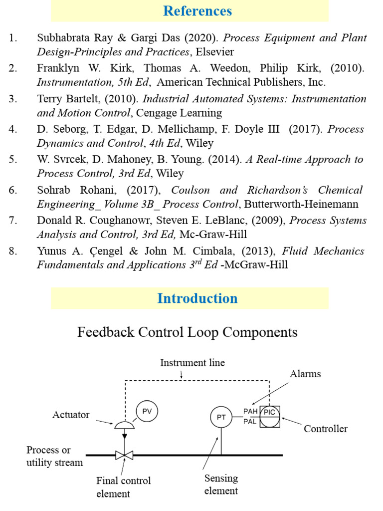Process Control System Components | PDF | Instrumentation | Control Theory