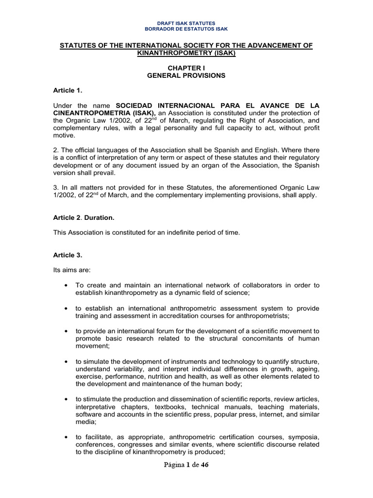 Statutes 2025 | PDF | United Nations General Assembly | Committee