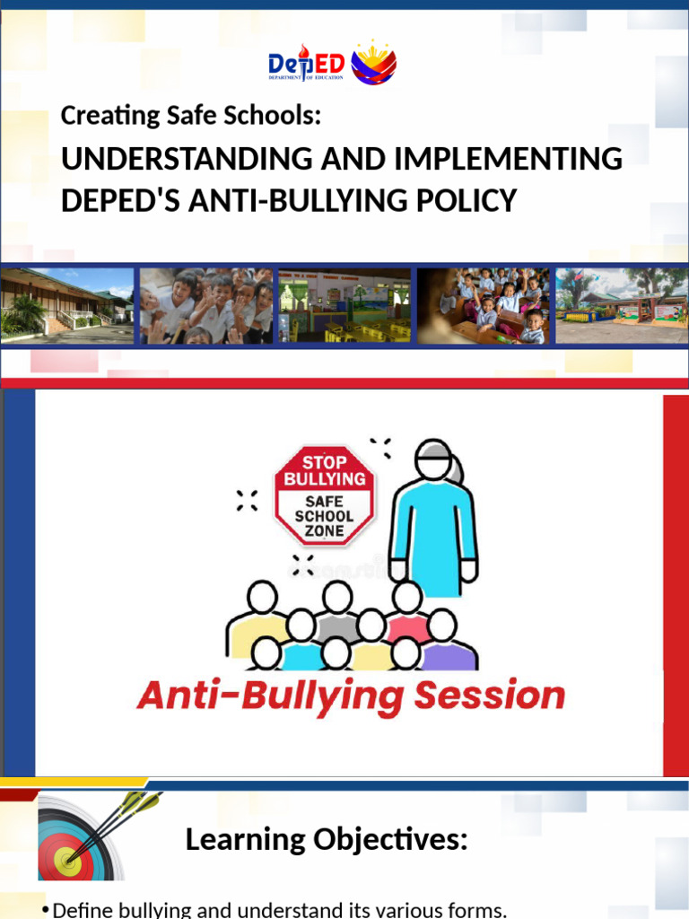 Implementing DepEd's Anti-Bullying Policy | PDF | Bullying | Cyberbullying