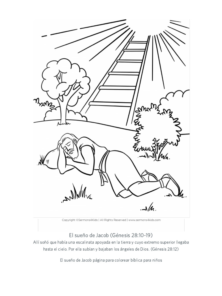 El Sueño de Jacob - Sermones para Niños Del Sermons4Kids - Com - Sermons... | PDF