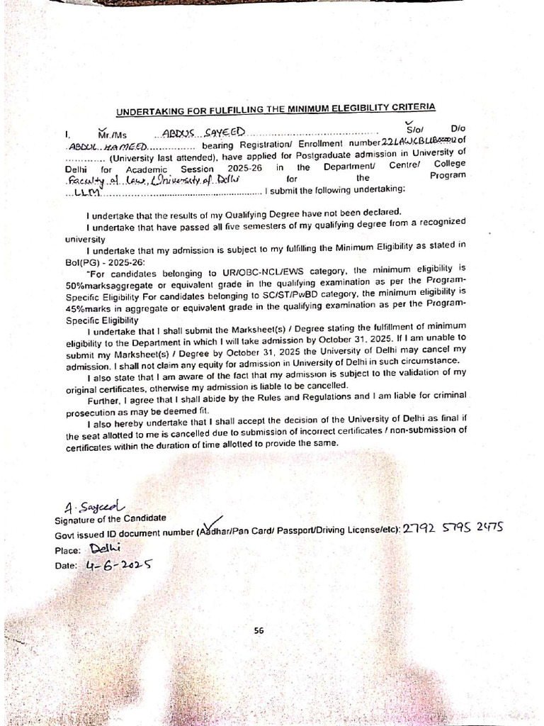 Undertaking Compressed | PDF