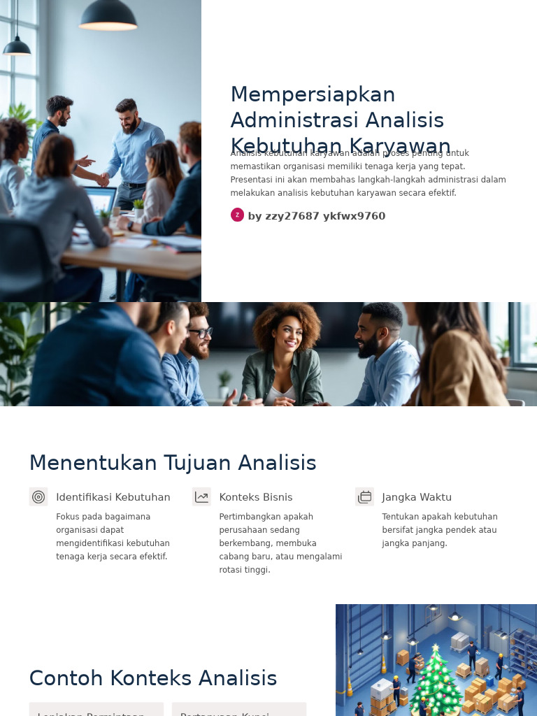 Mempersiapkan Administrasi Analisis Kebutuhan Karyawan | PDF