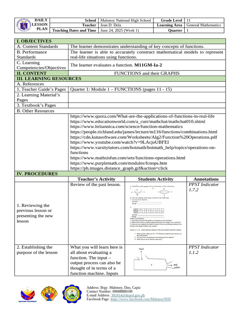 Detailed Lesson Plan Day 2 | PDF | Learning | Teachers
