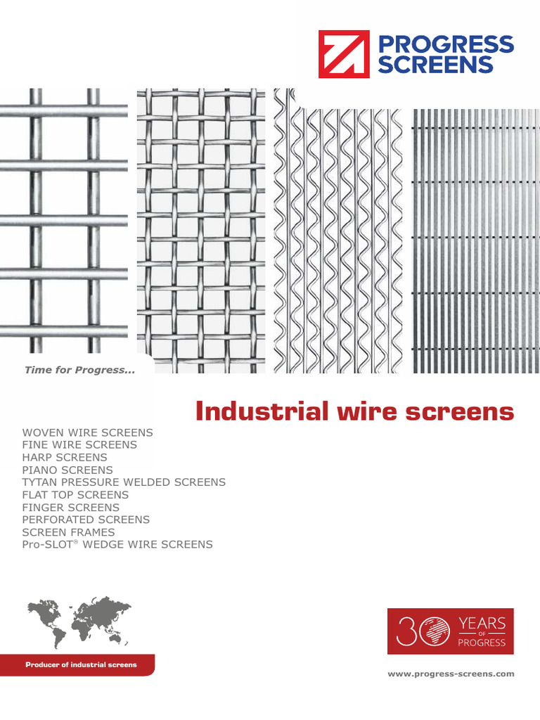 Tiger Wire Screens Overview | PDF | Area | Wire