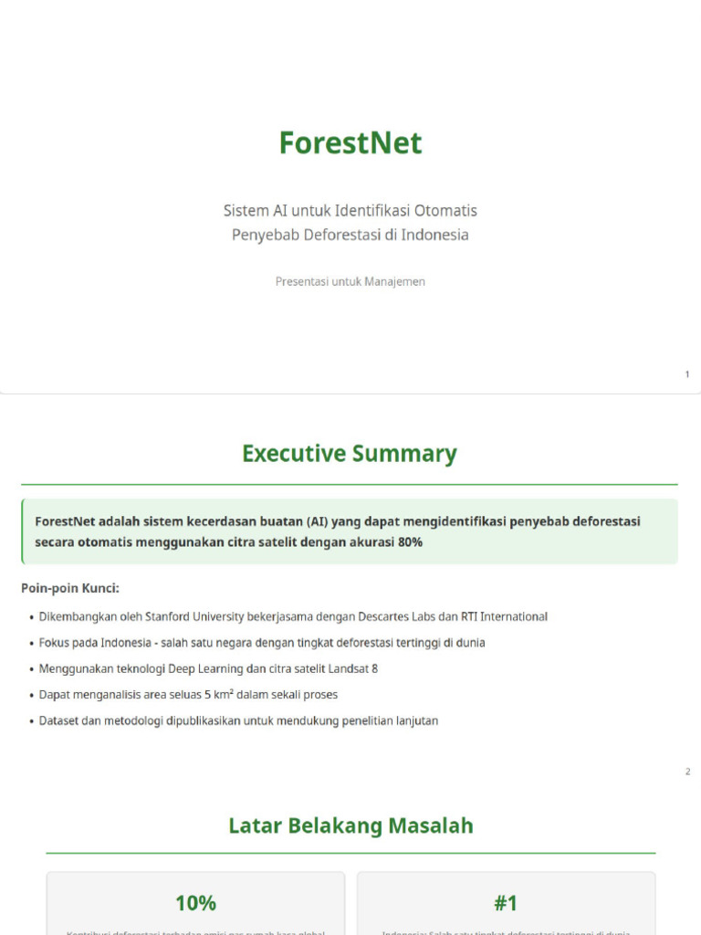 ForestNet Tugas | PDF