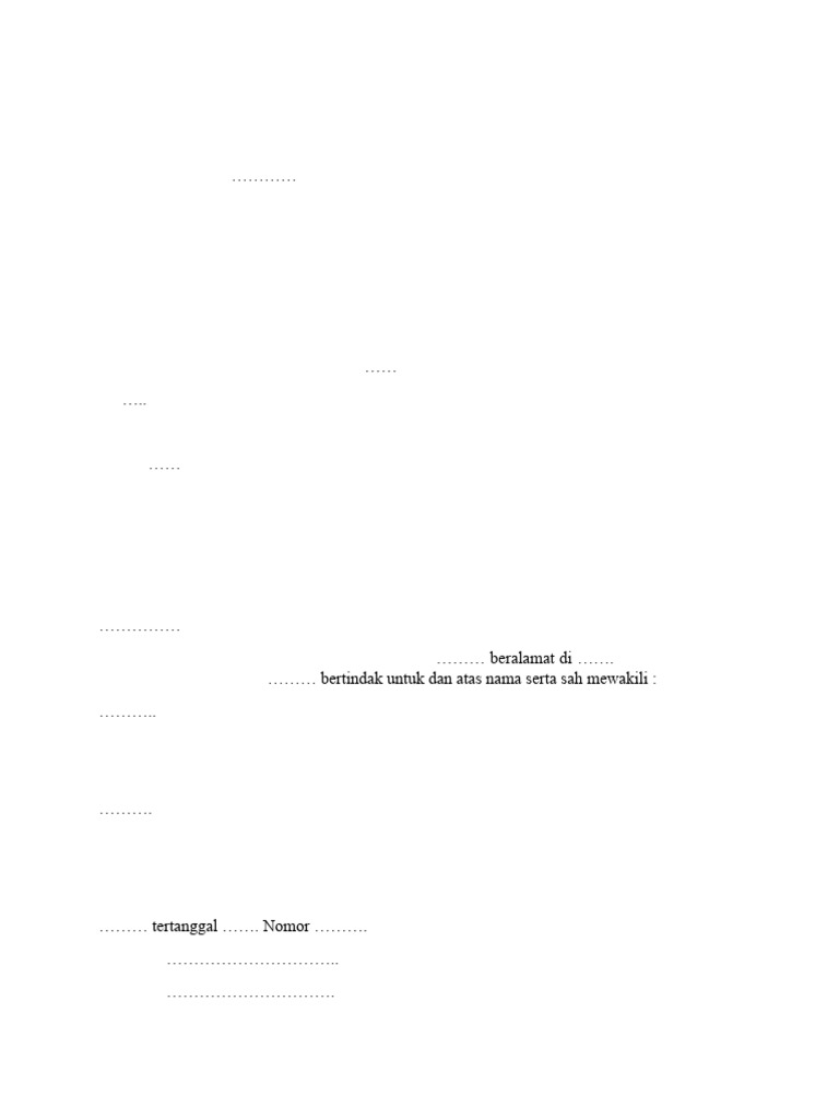 Draft Memori Kasasi | PDF