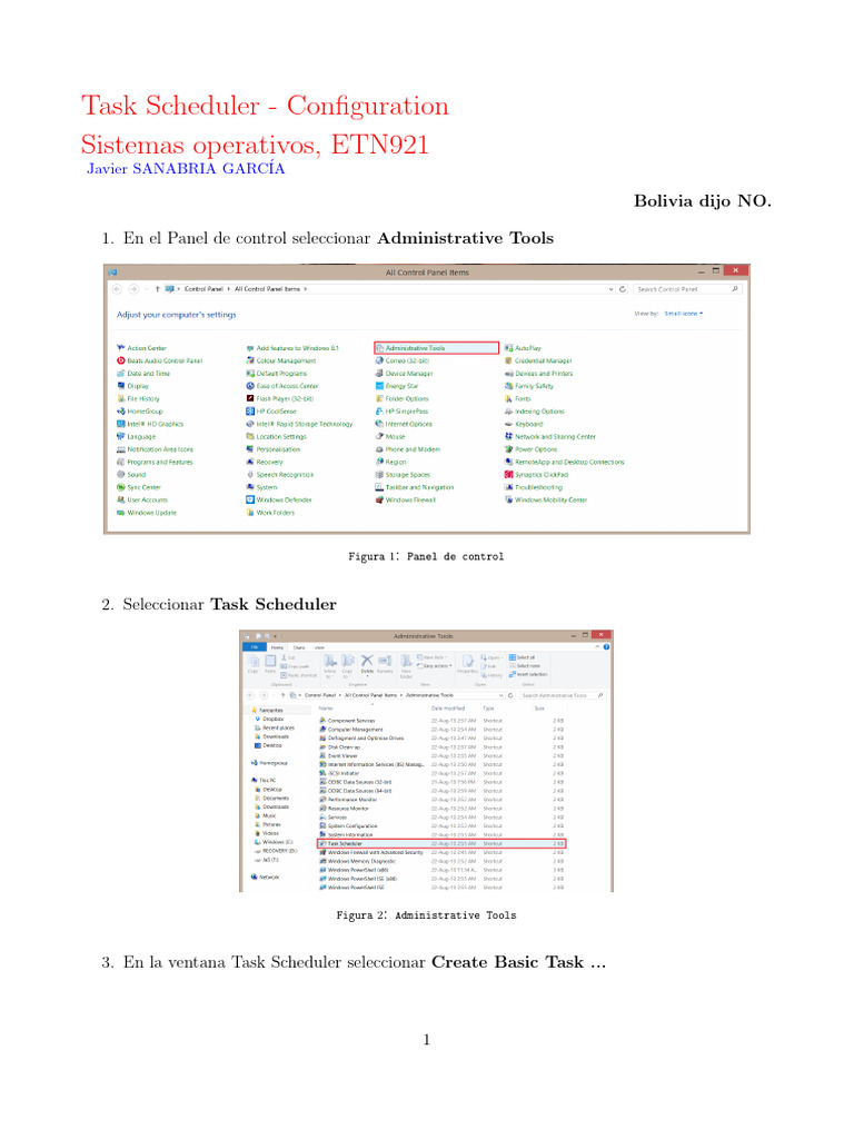 Scheduler | PDF | Software | Informática