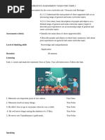 Class 9th Descriptive Paragraph Worksheet | PDF