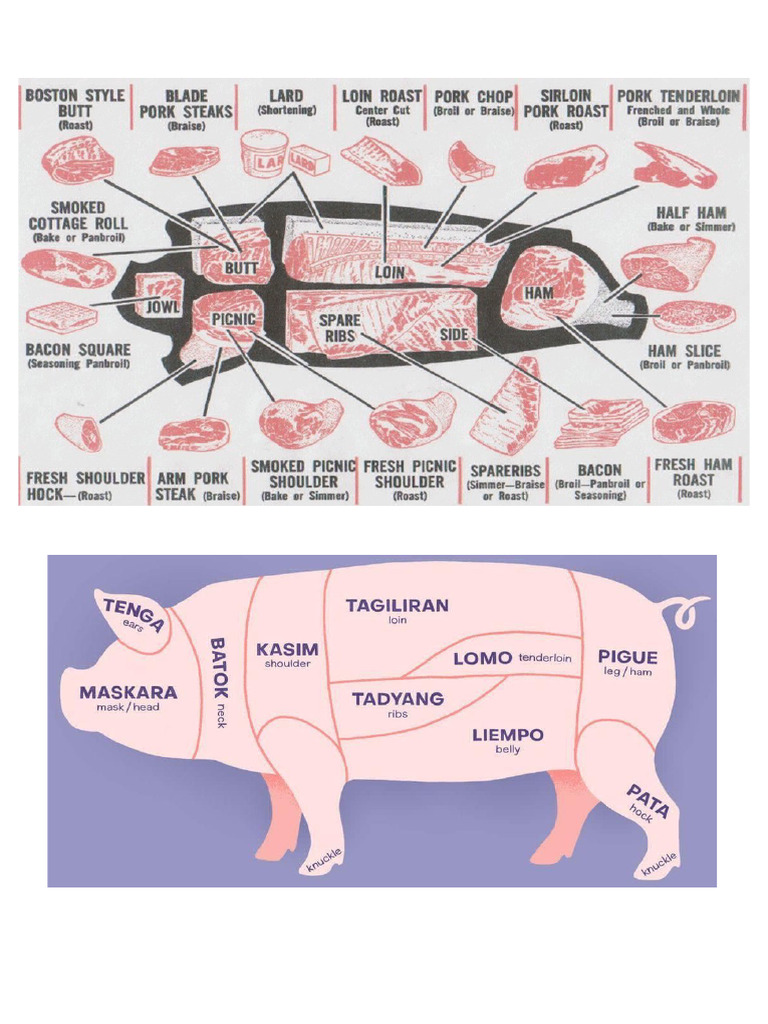 Pork Cuts | PDF
