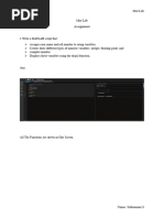 Matrix Manipulation Assignment Guide | PDF | Matrix (Mathematics ...