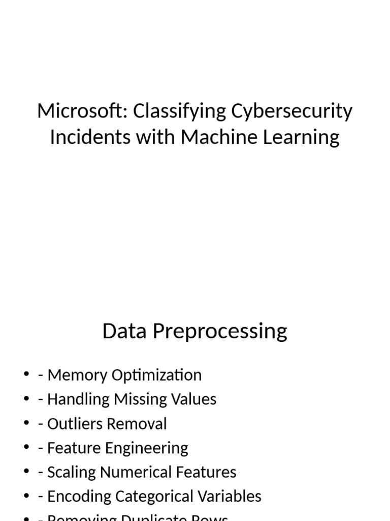 Cybersecurity Project Presentation Pdf