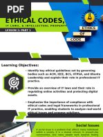 BCS Code of Conduct | PDF | Profession | Board Of Directors