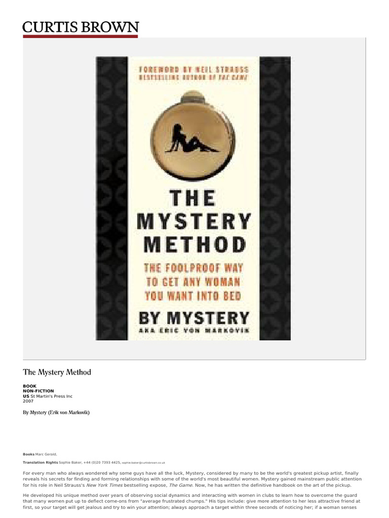 The Mystery Method | PDF