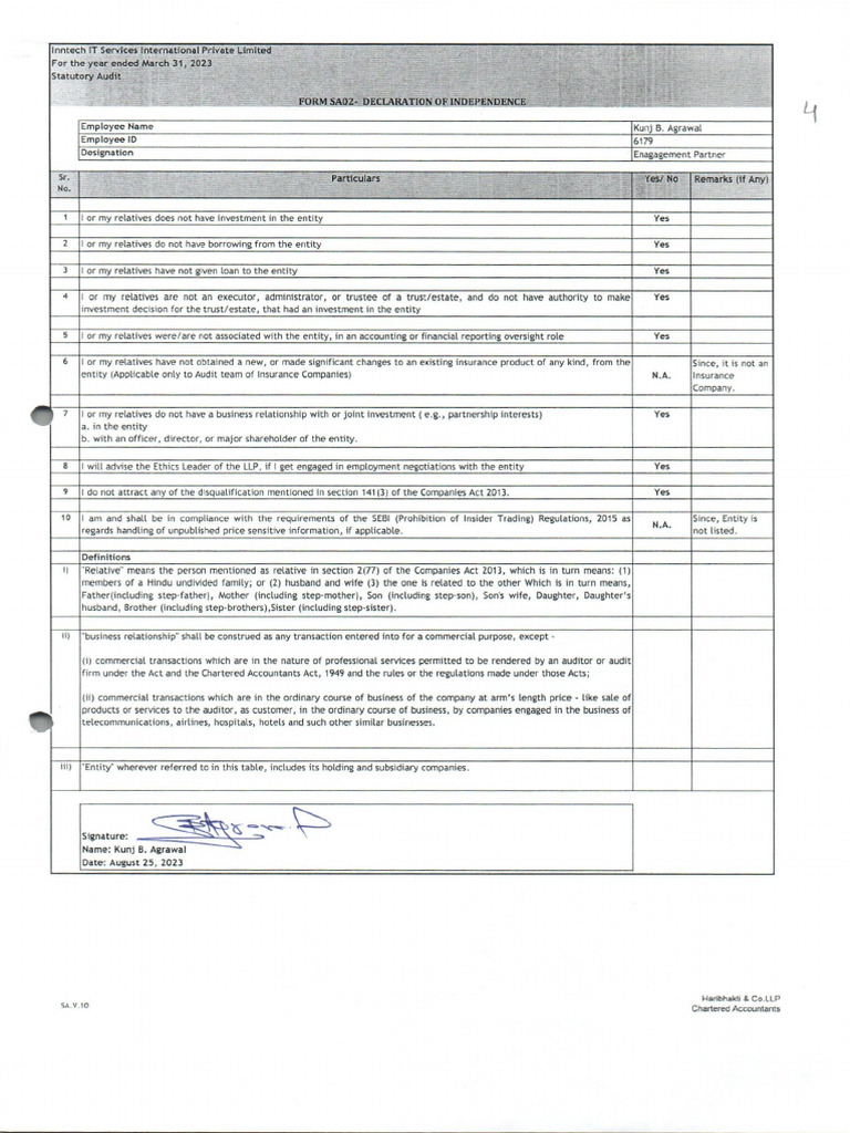 Form Sa02 | PDF