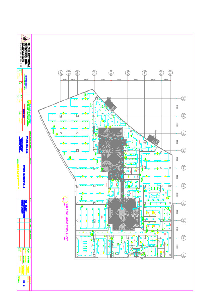 10f Floor Lighting Layout-Model | PDF