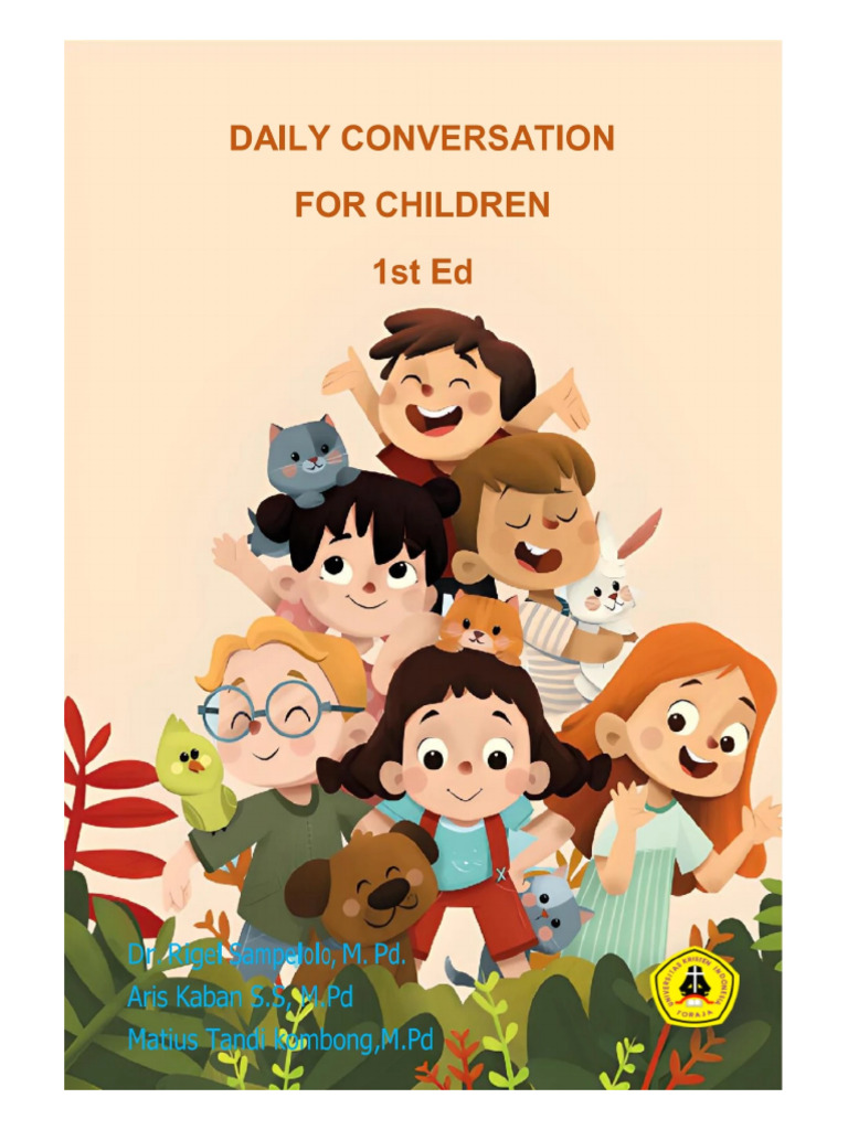 Daily Conversation For Children First Edition Pages 1-27 - Flip PDF ...