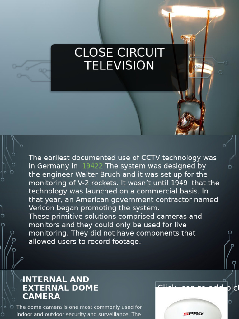 CCTV Camera Types and Features Guide | PDF | Camera | Charge Coupled Device