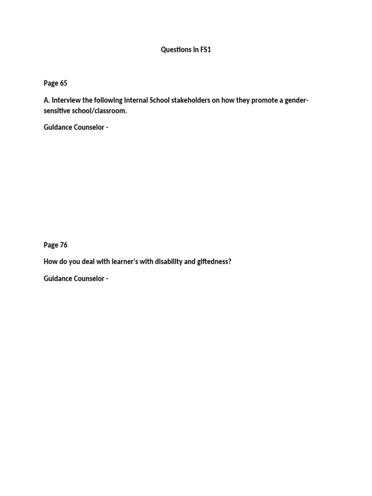 Questions in FS-WPS Office | PDF