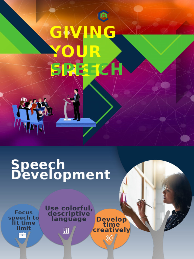CH 4 Giving Your First Speech | PDF
