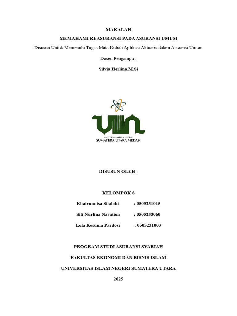 Tujuan dan Fungsi Reasuransi Umum | PDF
