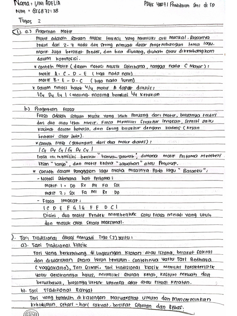 Tugas 3 Seni Dini Adelia | PDF