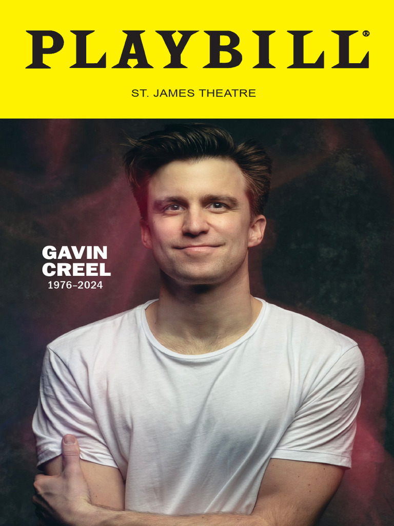 Gavin Creel Memorial Playbill | PDF